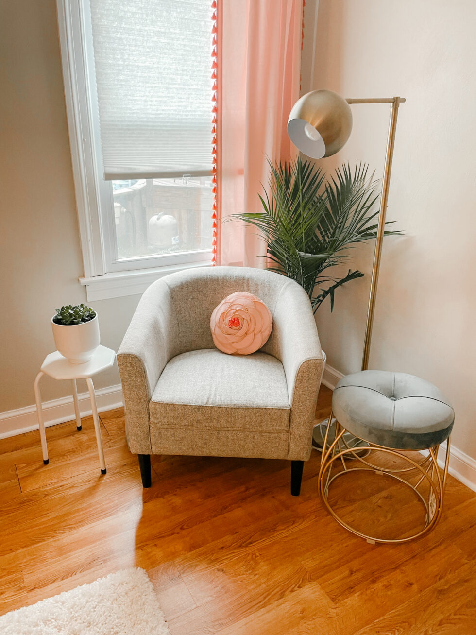 My Modern Preppy Bohemian Primary Bedroom - Stacia Mikele